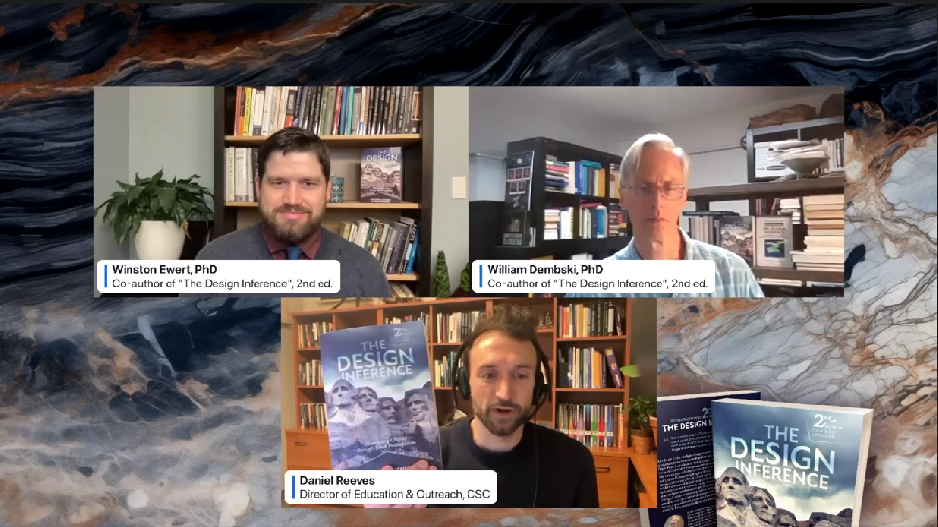 Webinar met dr. William A. Dembski en dr. Winston Ewert over het ...