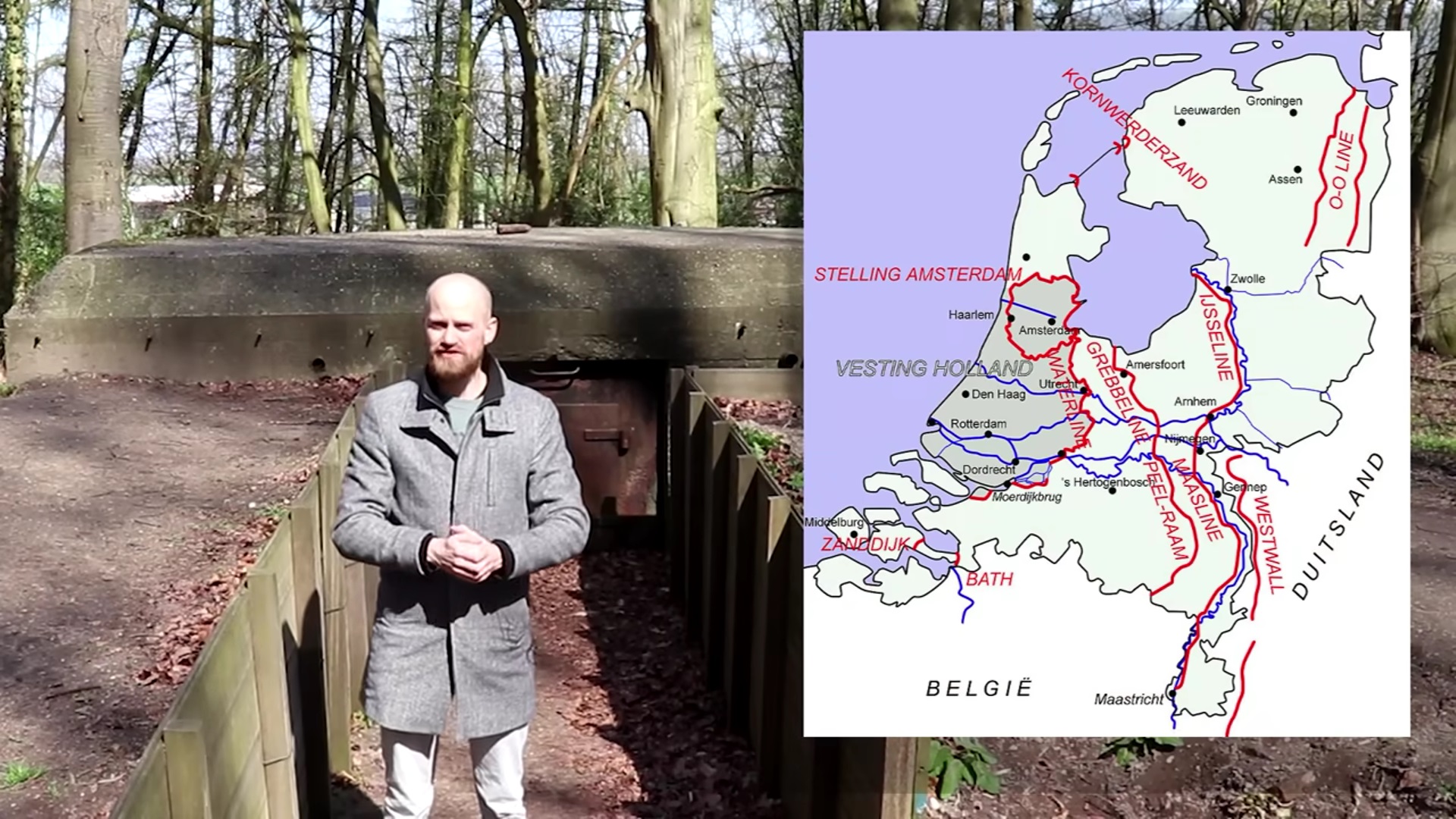 Geschiedenisleraar Stefan vertelt over 'De Slag om de Grebbeberg' (1940 ...